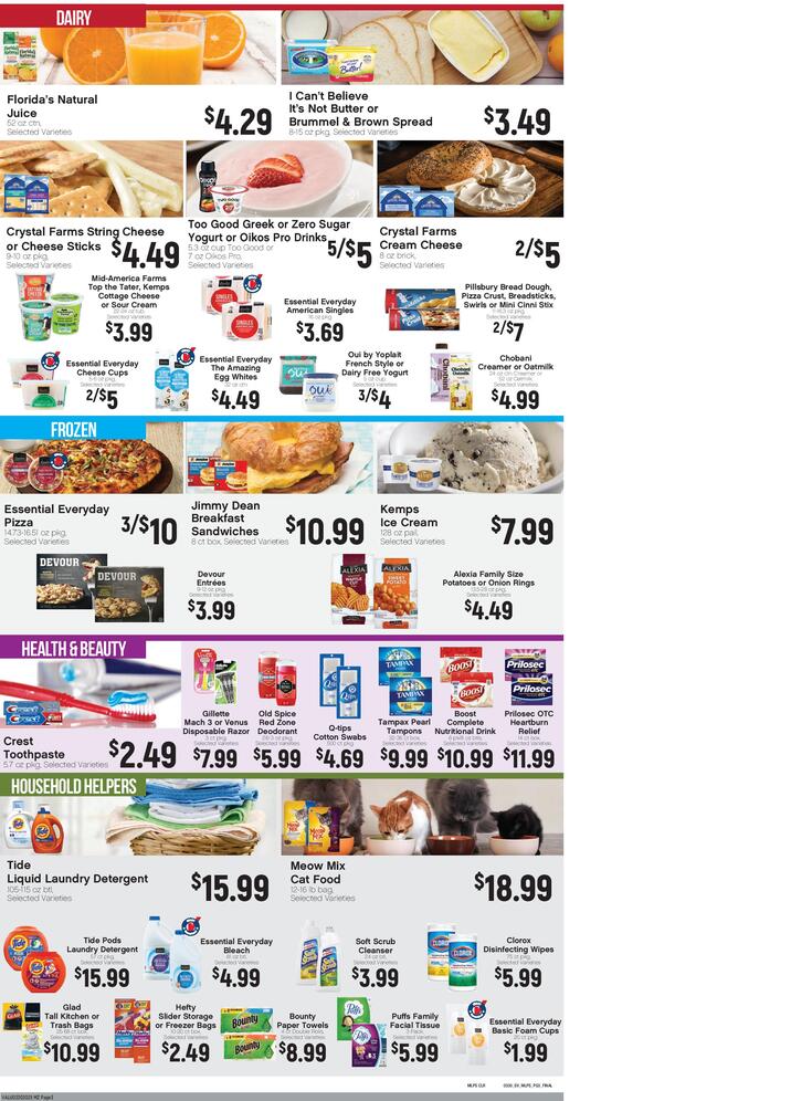 Print Weekly Specials | Juba's Supervalu | Juba's 3/31 Ad